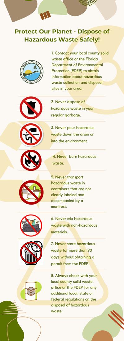 How to Safely Dispose of Hazardous Waste | St Lucie Junk Removal
