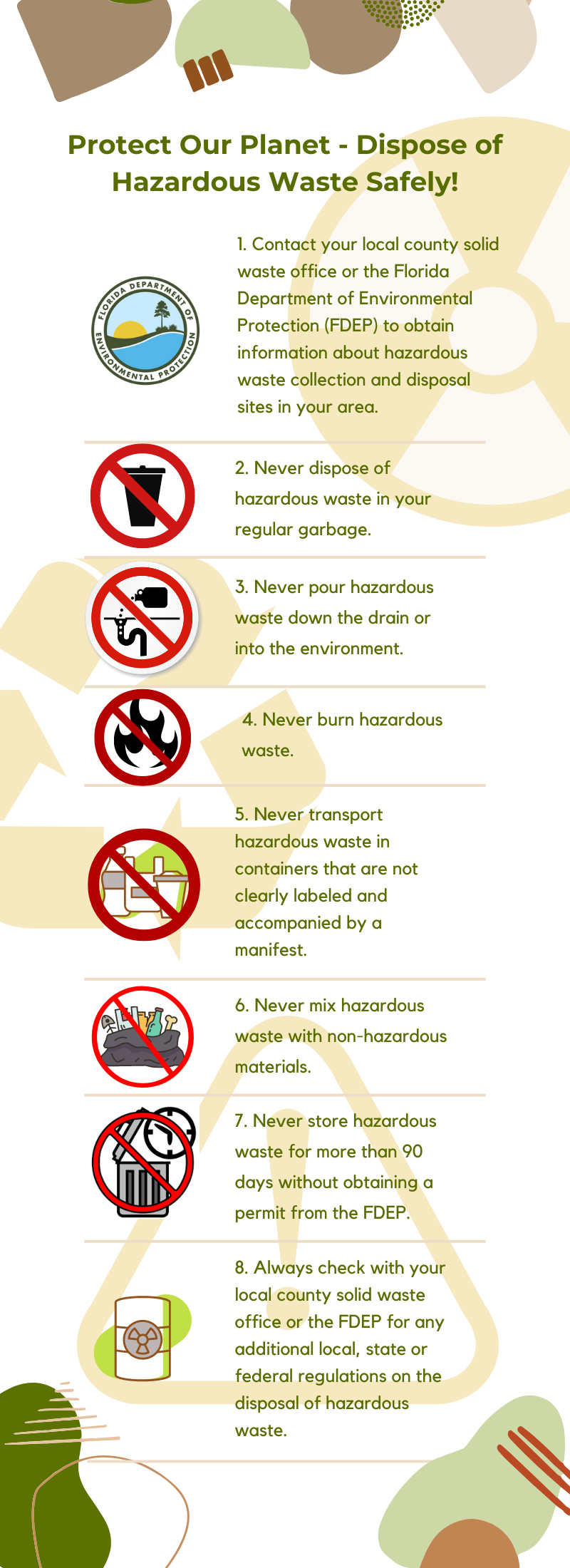 How to Safely Dispose of Hazardous Waste | St Lucie Junk Removal